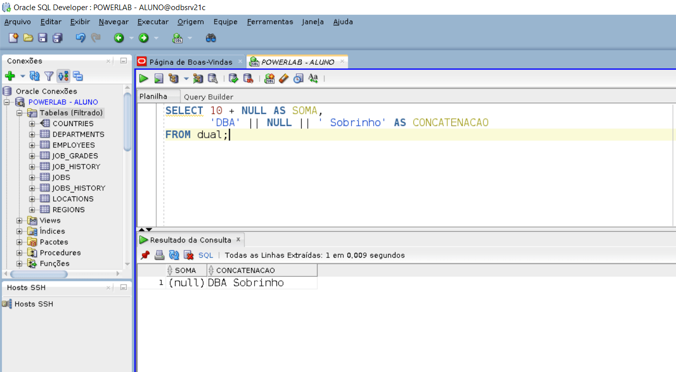 NVL, NVL2 e COALESCE no Oracle SQL: diferenças e exemplos